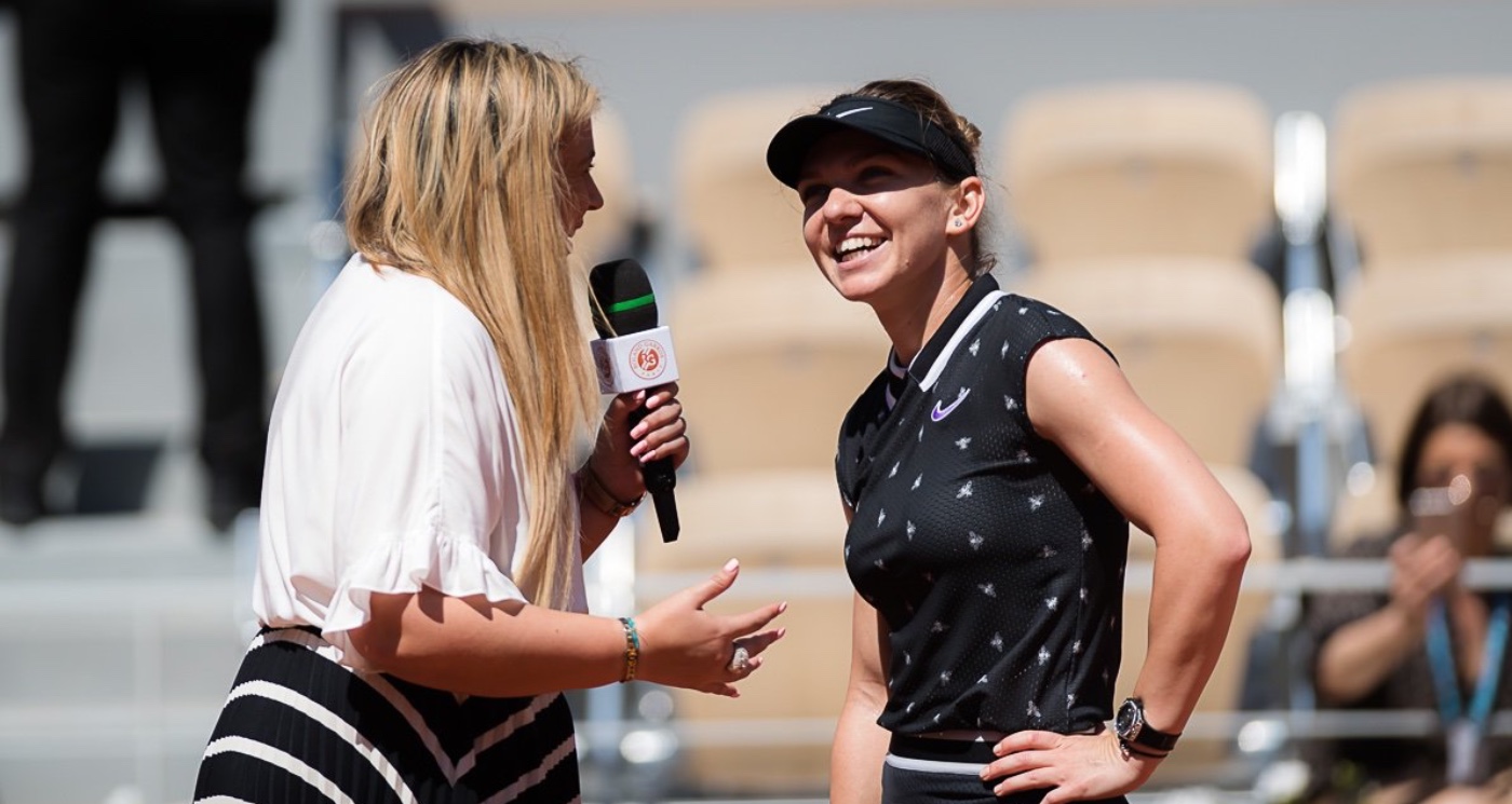 Simona: "Am avut foarte mari emoții înainte de meci, trebuie să admit ...